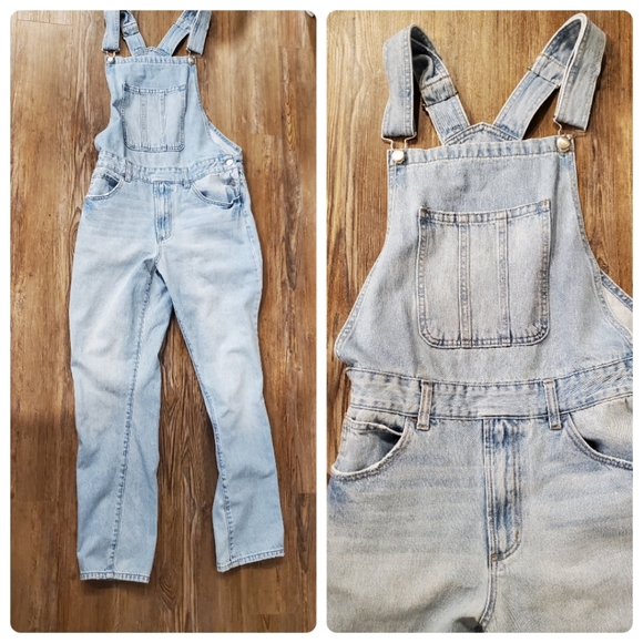 Forever 21 | Pants & Jumpsuits | Denim Light Blue Overalls Can Be For Male Or Female | Poshmark